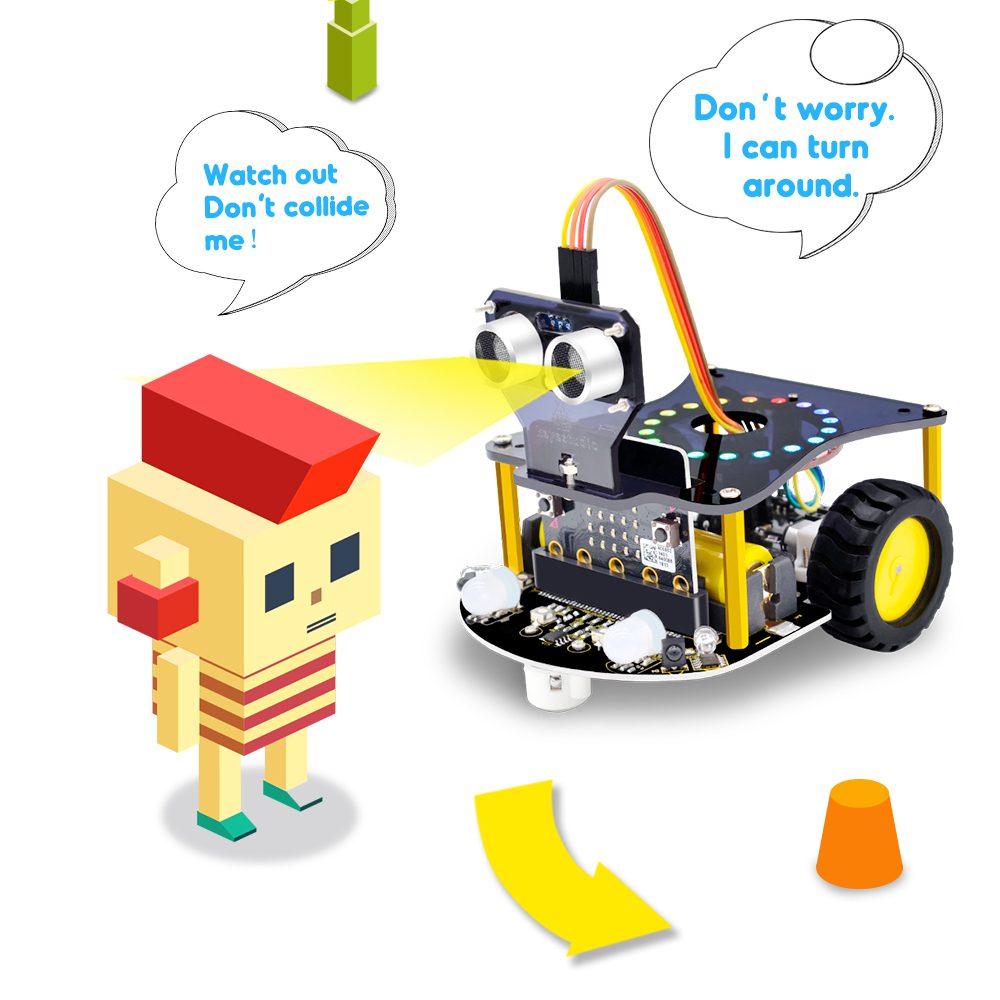 Mini Smart Robot Car Kit – Science A Lot