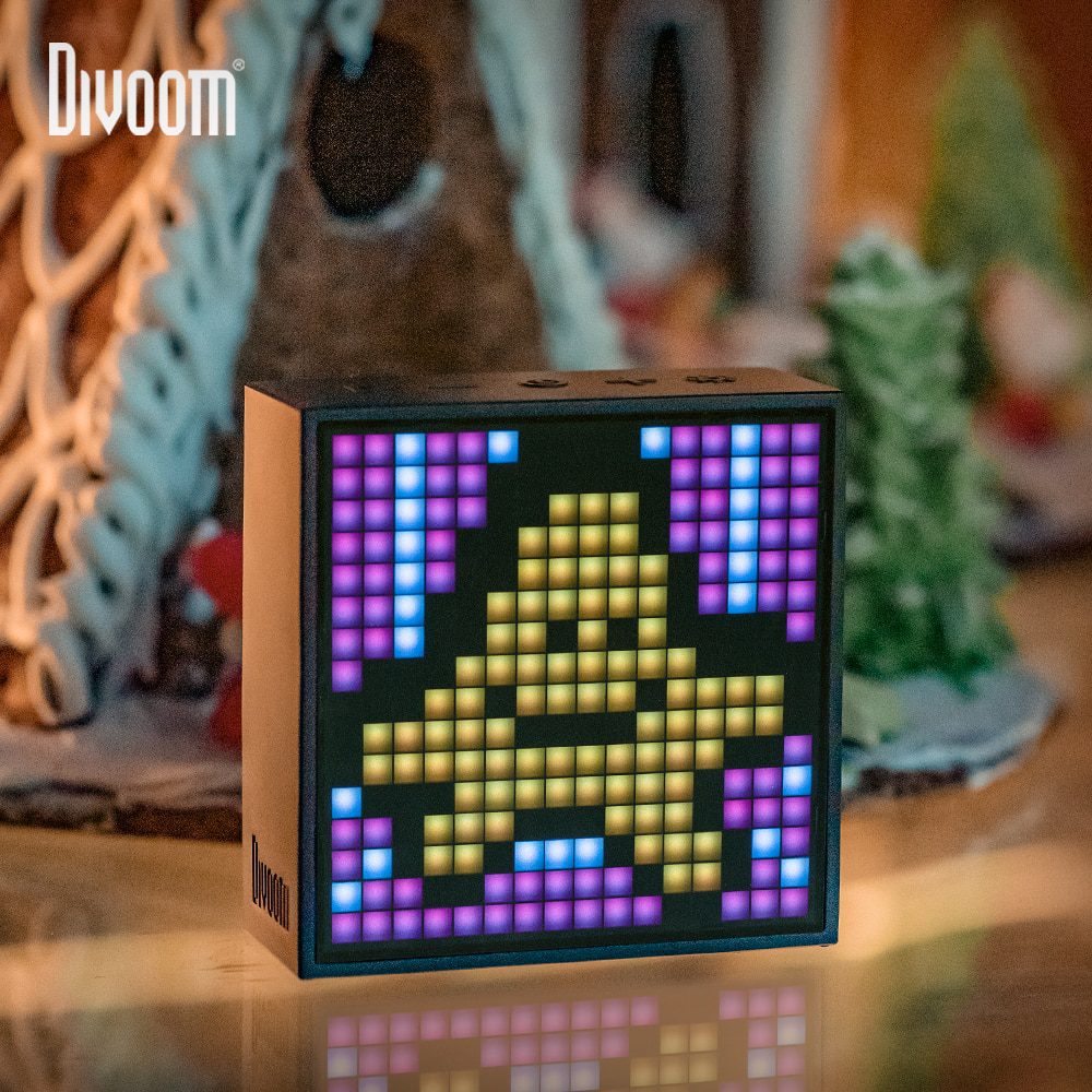Pixel Art Bluetooth Speaker With Alarm - Science A Lot