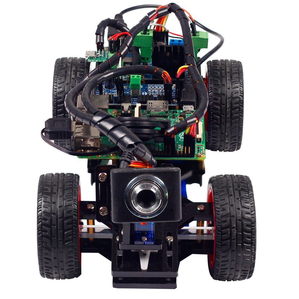 Raspberry Pi Robot Car Video Camera - Science A Lot